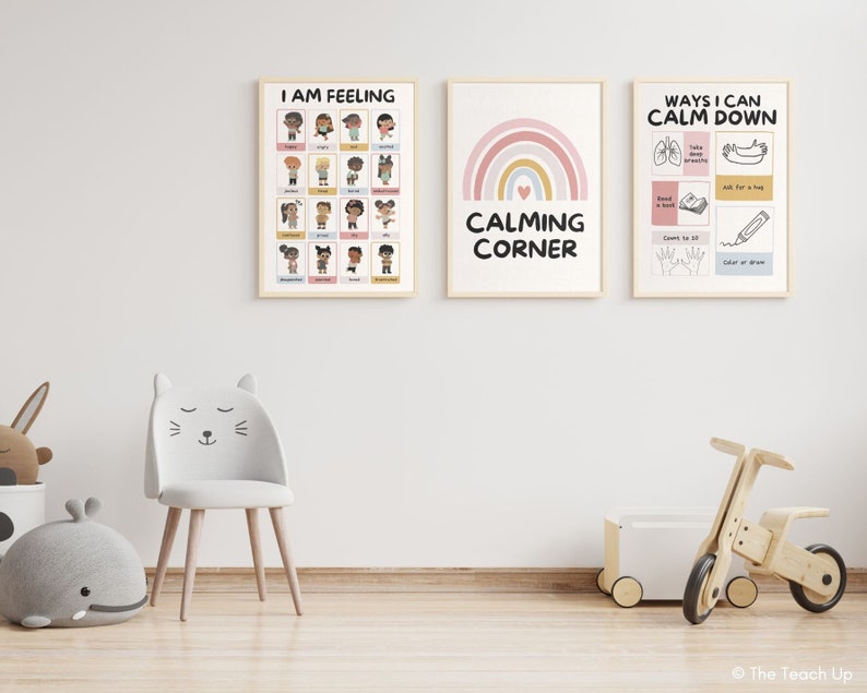 Calming Corner, Calming Strategies, Educational Posters, Emotions ...