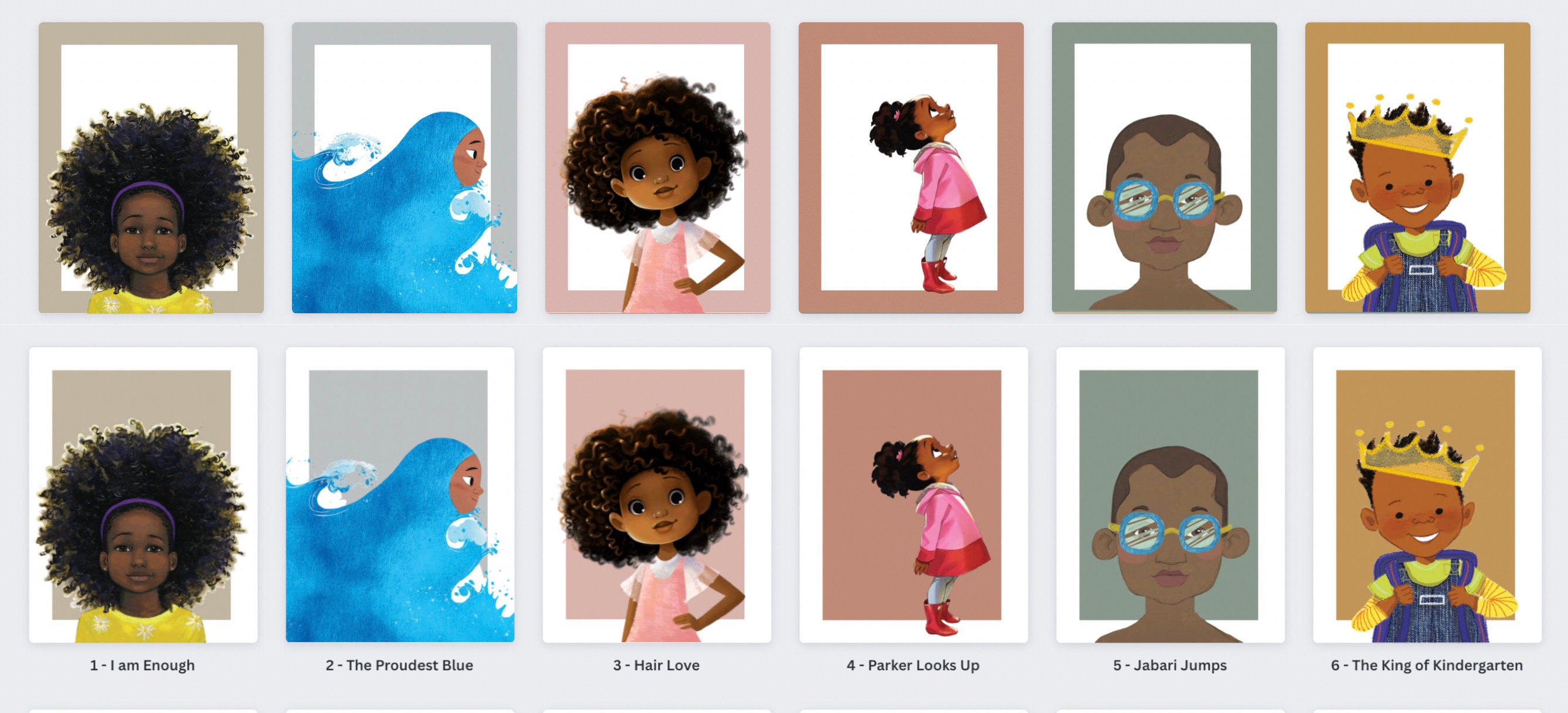 Diverse Book Character Posters Boho Neutral Background Classroom Decor ...