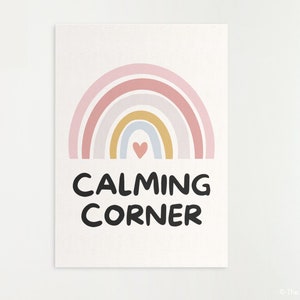 Calming Corner, Calming Strategies, Educational Posters, Emotions ...