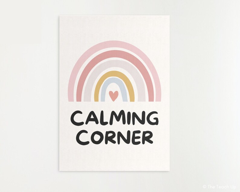 Calming Corner, Calming Strategies, Educational Posters, Emotions ...