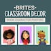 Diverse Book Character Posters Brites Rainbow Classroom Decor - Etsy