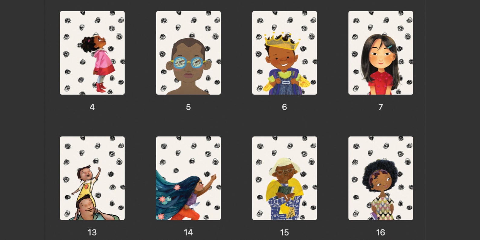 Diverse Book Character Posters - Classroom Decor Storybook Characters ...