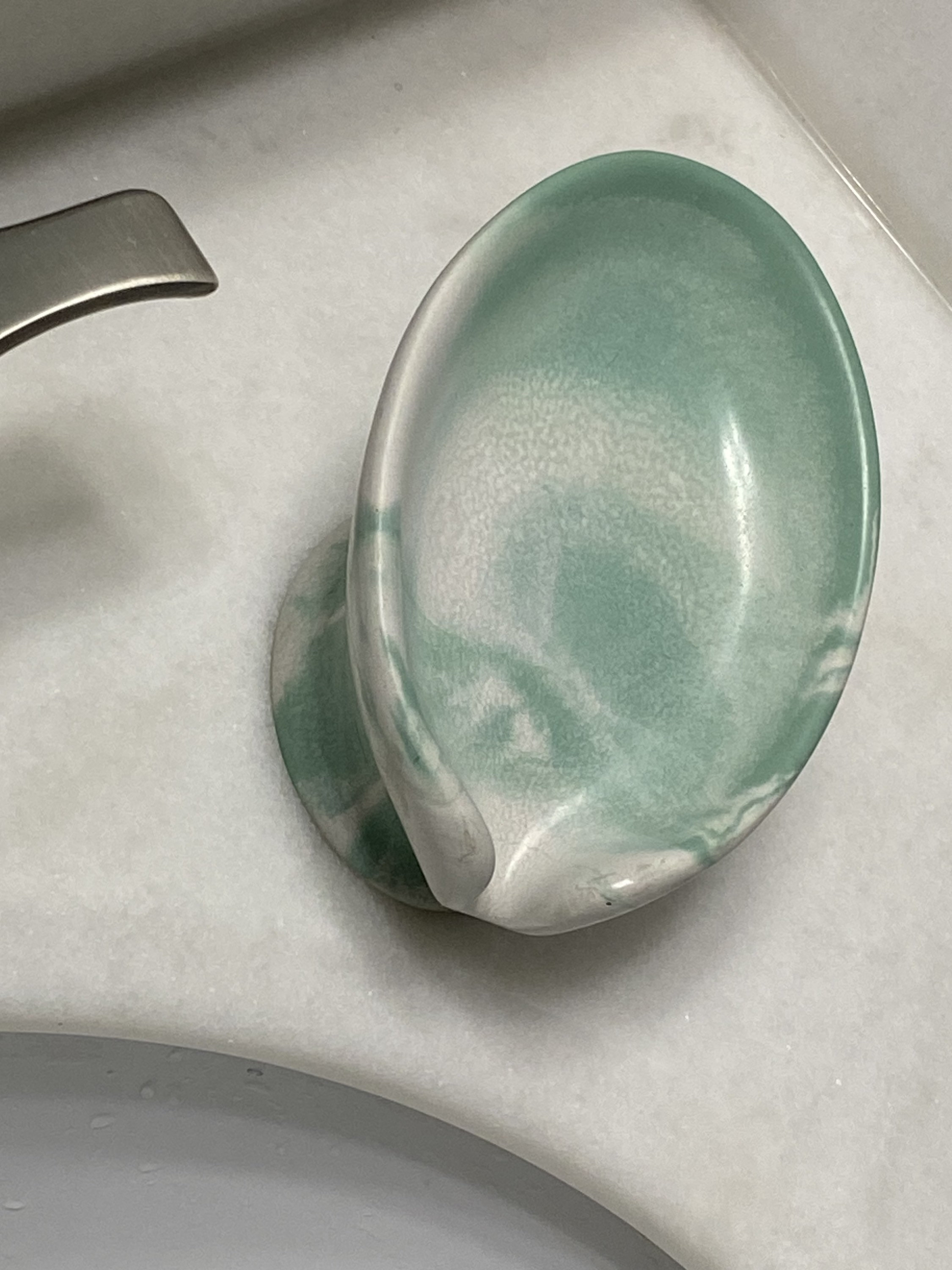 Soap Dish, Cement Self Draining Soap Dish, Concrete Soap Holder, Self ...