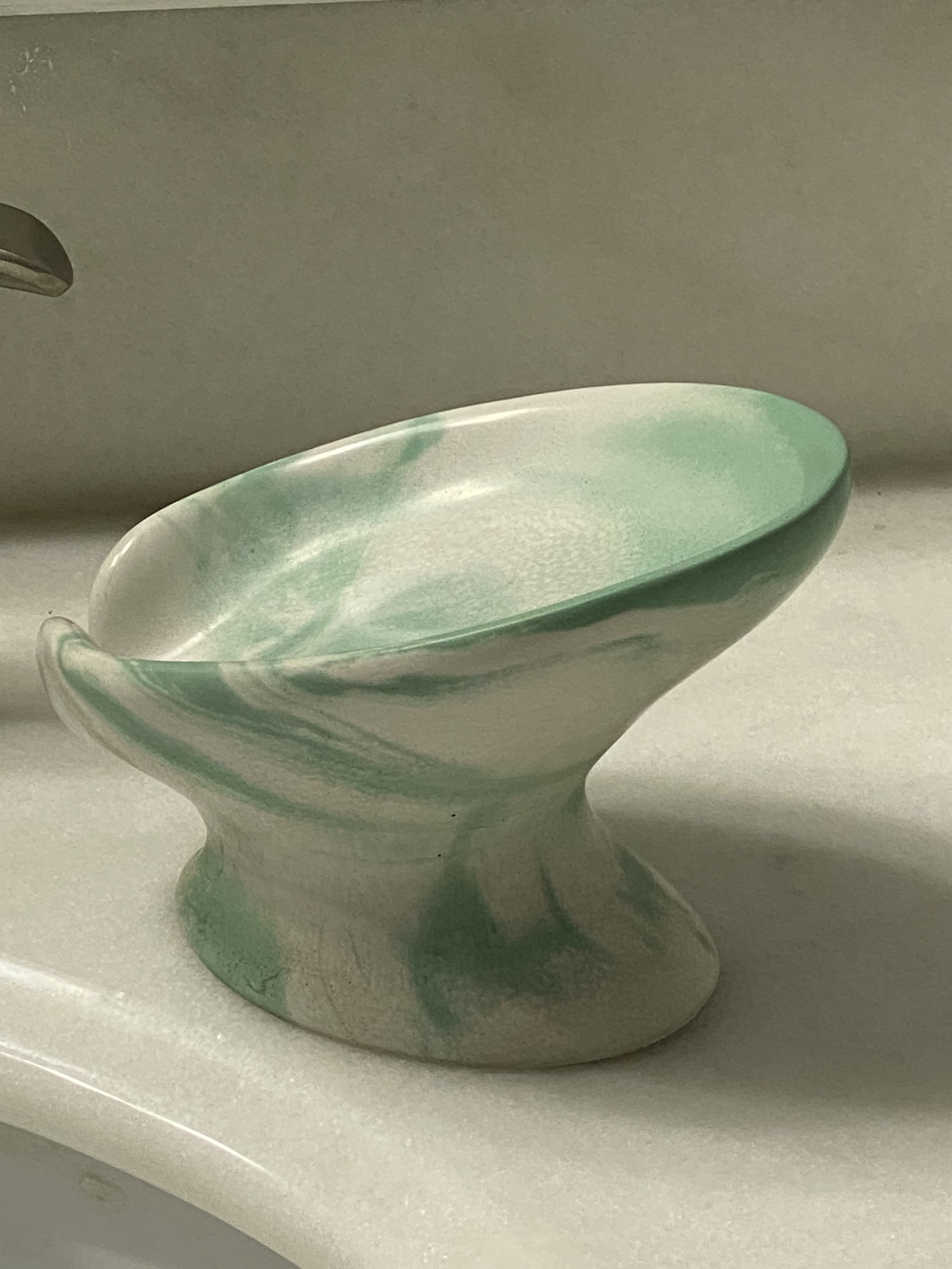 Soap Dish, Cement Self Draining Soap Dish, Concrete Soap Holder, Self ...