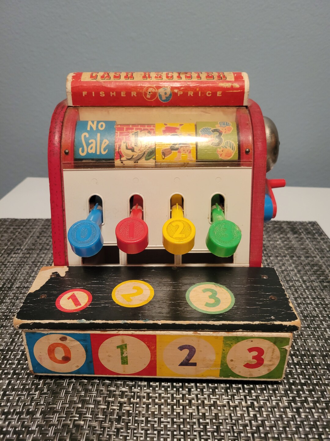 1960 Antique Fisher Price Cash Register - Etsy