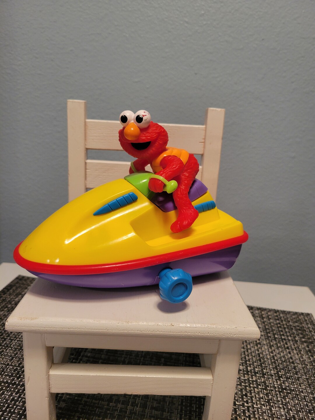 Elmo Riding A Jet Ski 8 Vintage Toy - Etsy