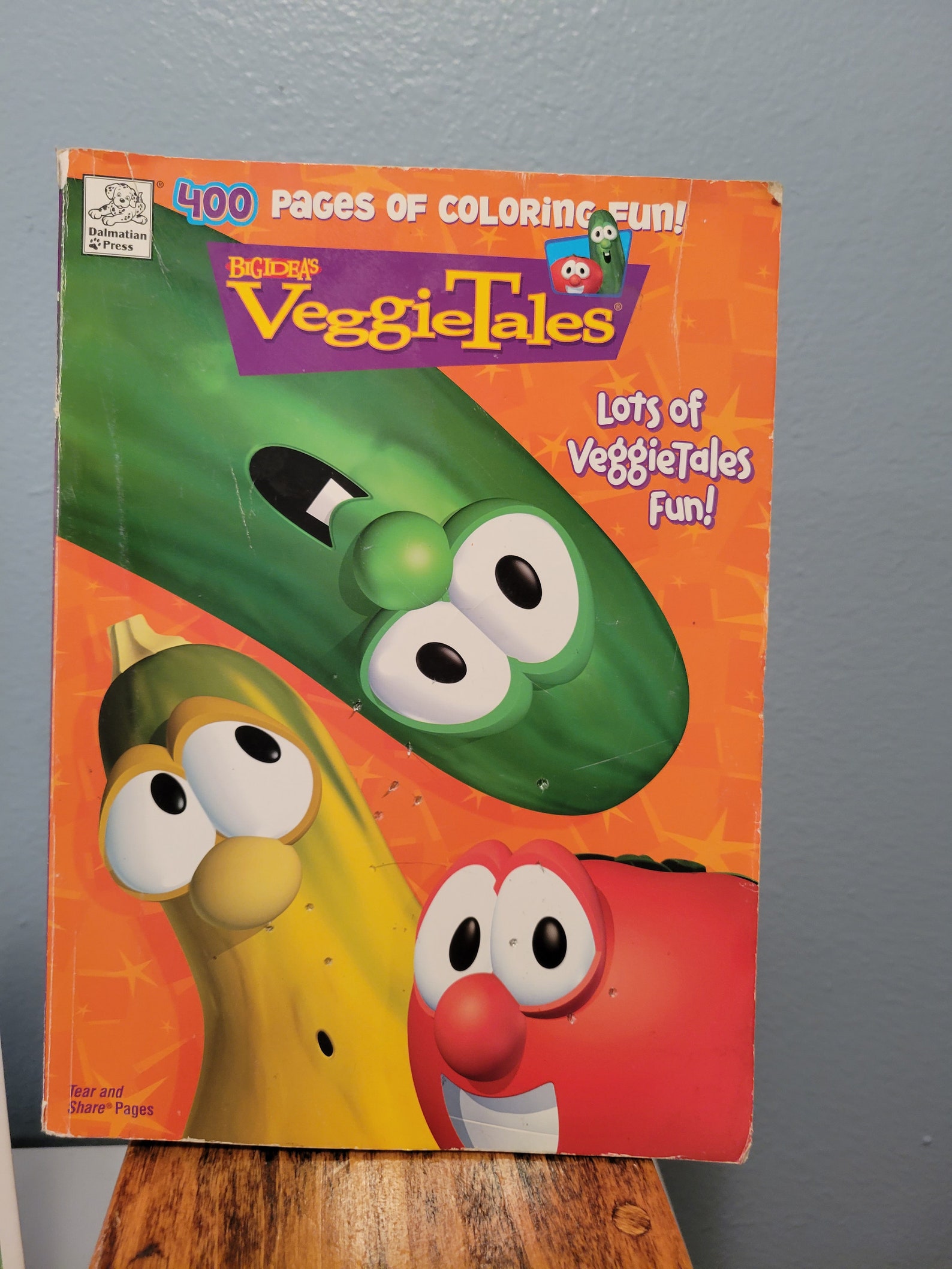 Veggie Tales Puzzle and Vintage Coloring Book - Etsy New Zealand