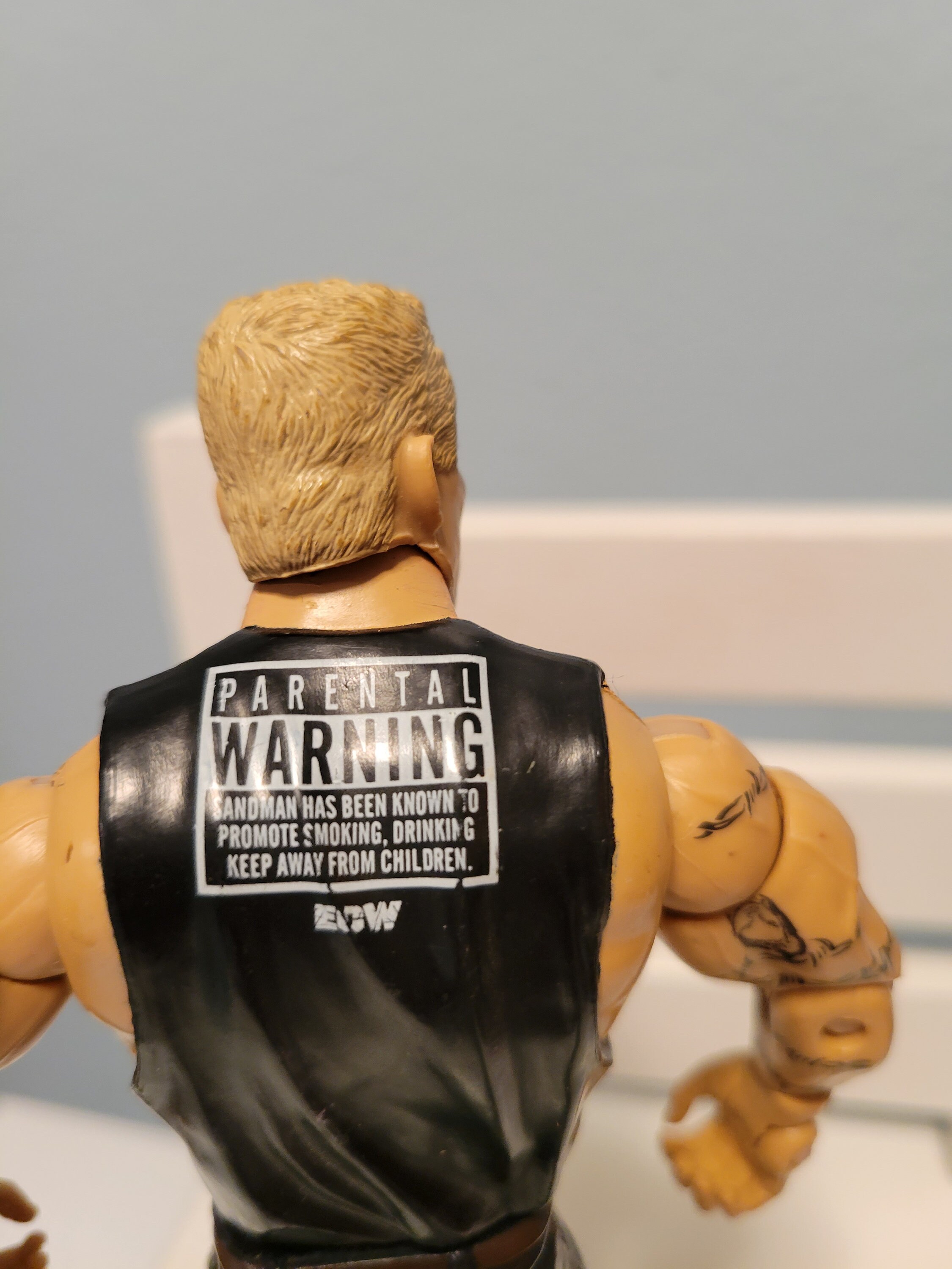 WWE Action Figure the Sandman - Etsy