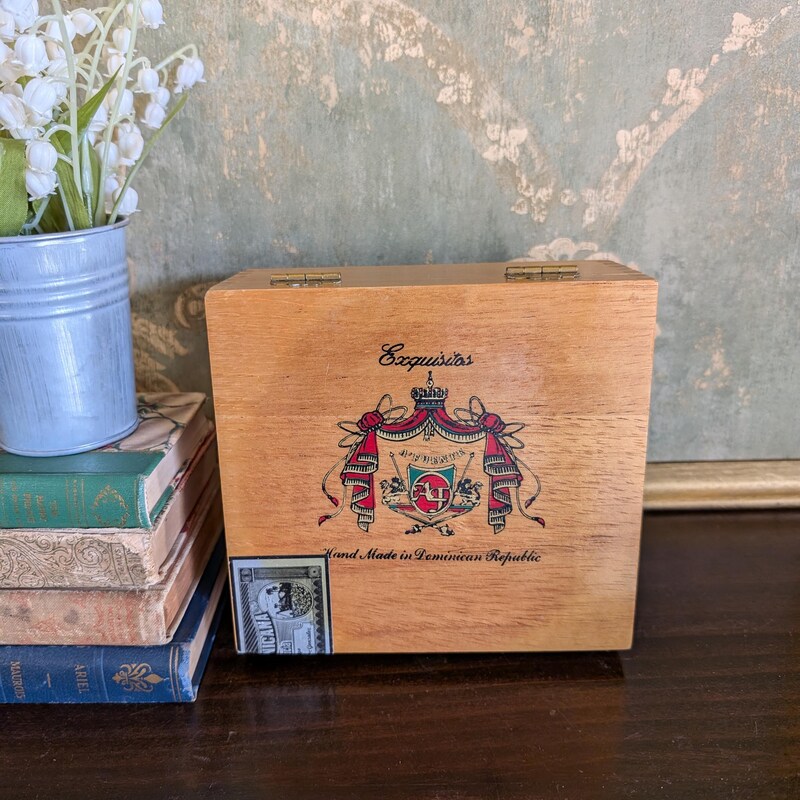 Wooden Cigar Box - Etsy
