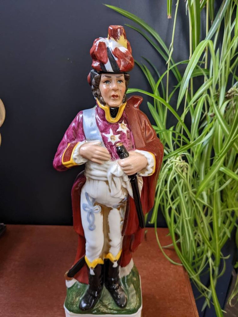 Vintage Military Decanter, murat, Arnat Imports 1970 - Etsy