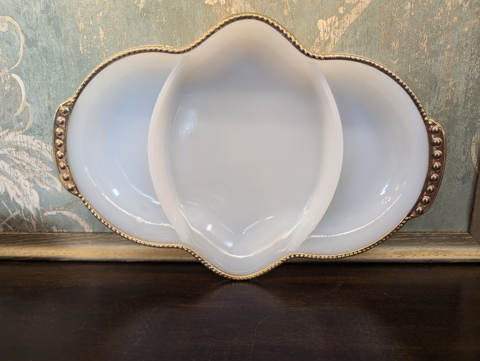 Vintage Milk Glass Divided Dish, Fire King Oven Ware, Made in USA - Etsy