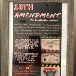 13th Amendment - Etsy