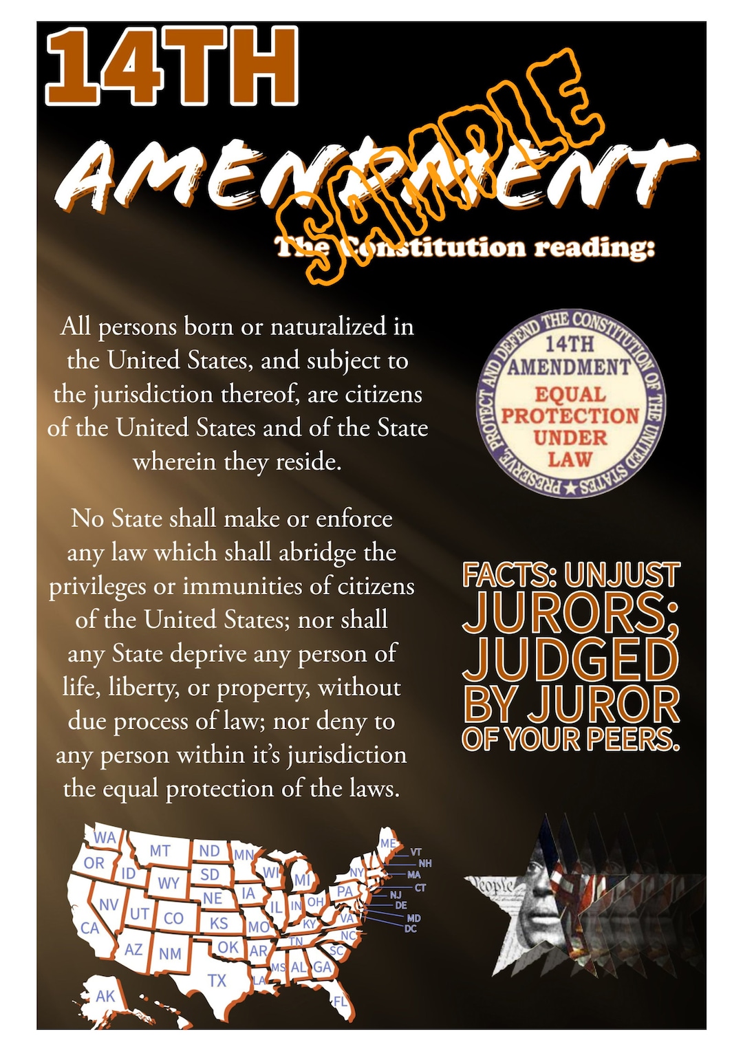 14th Amendment - Etsy