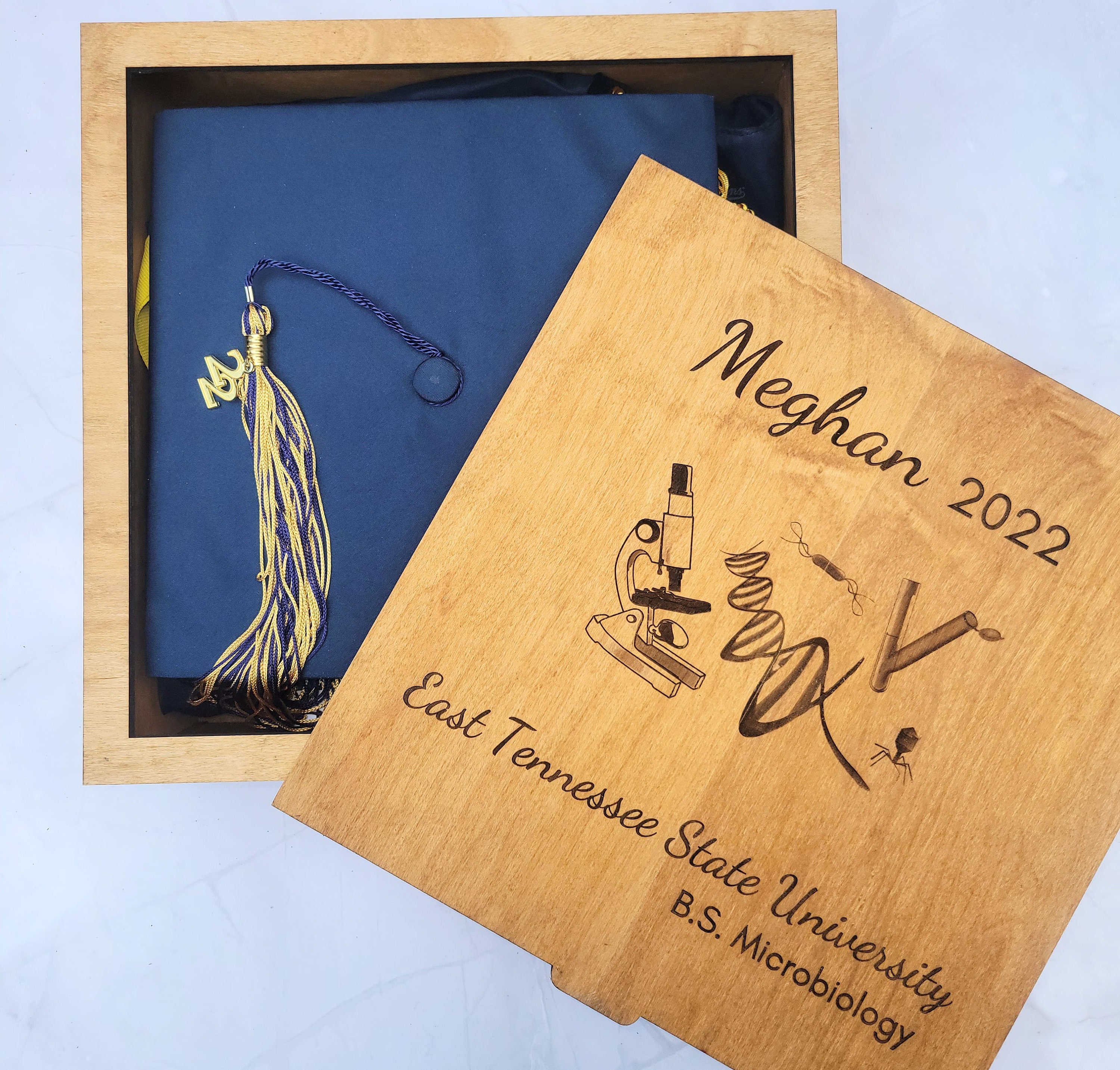 Graduation Keepsake Box for Graduation Cap and Gown Storage Box Home ...