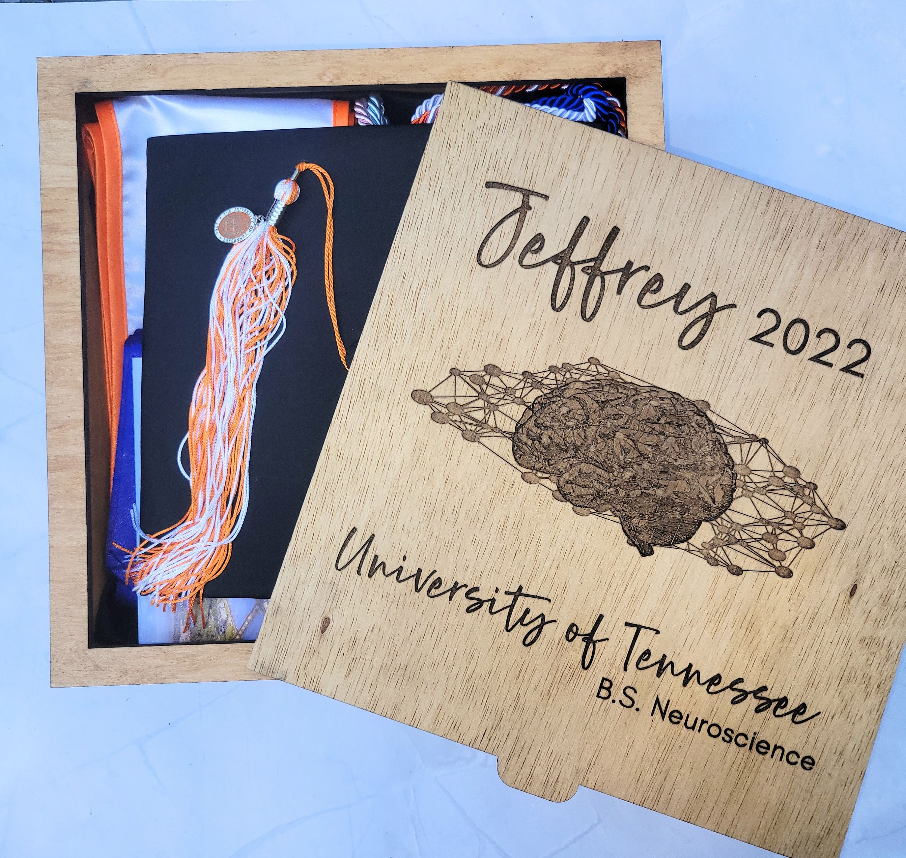 Graduation Keepsake Box for Graduation Cap and Gown Storage Box Home ...