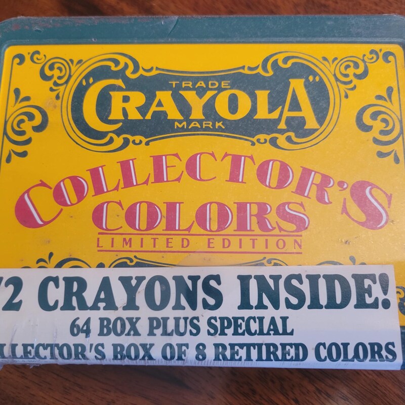 Crayola Crayon Tin - Etsy