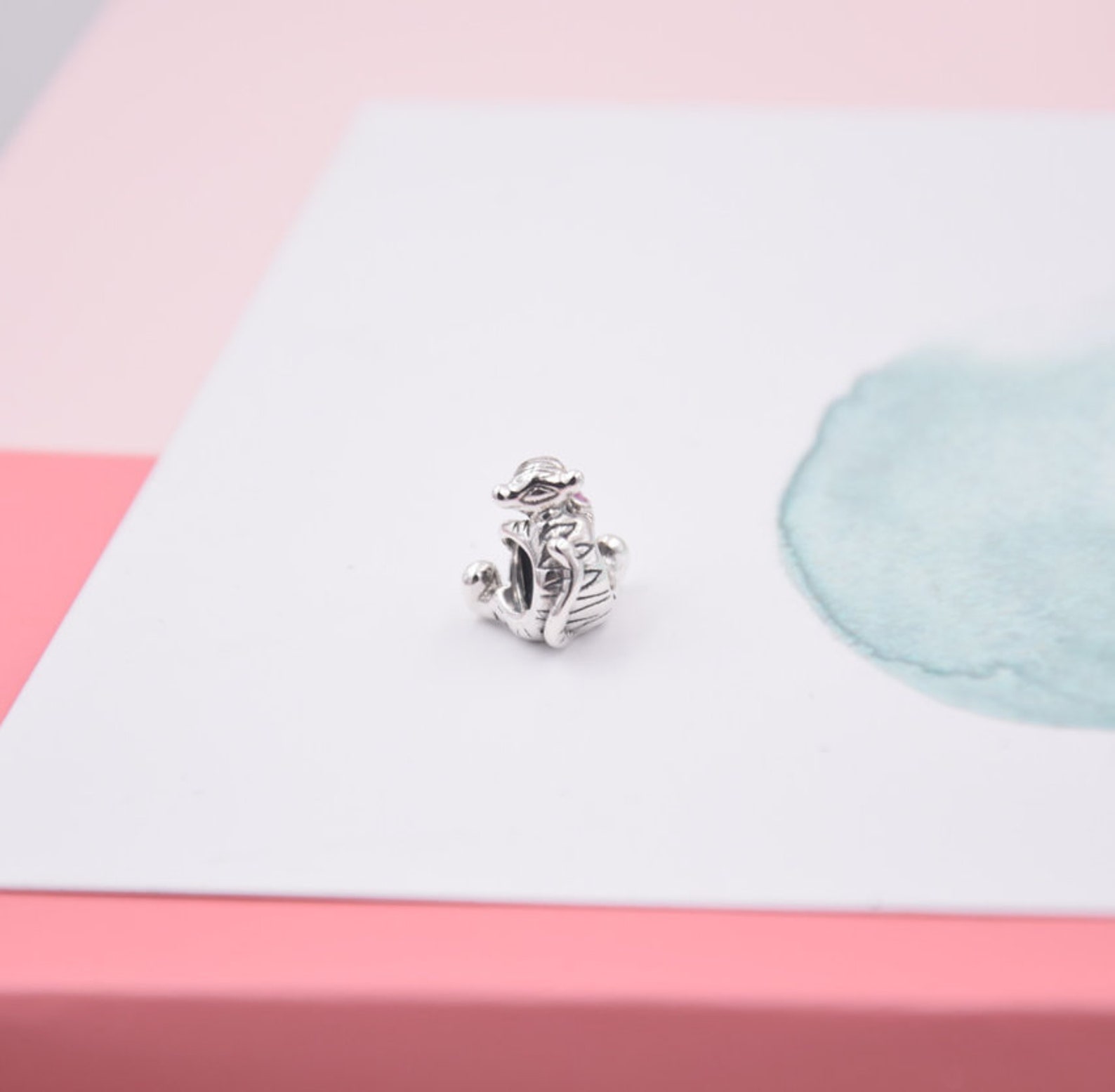 Silver TIGGER WINNIE THE Pooh Charm - Etsy
