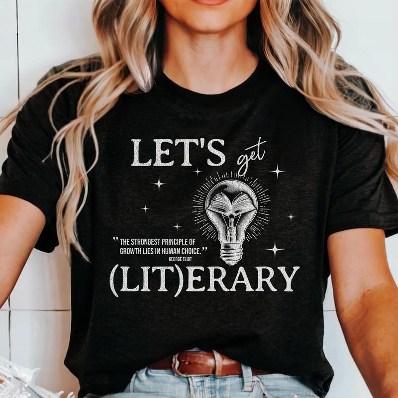 Literary Shirt - Etsy