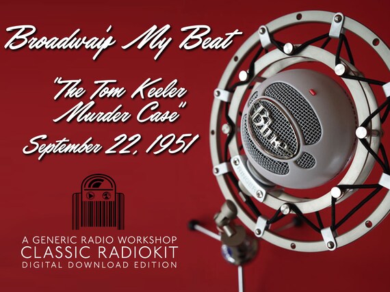 Broadway's My Beat 'the Tom Keeler Murder Case' - Etsy
