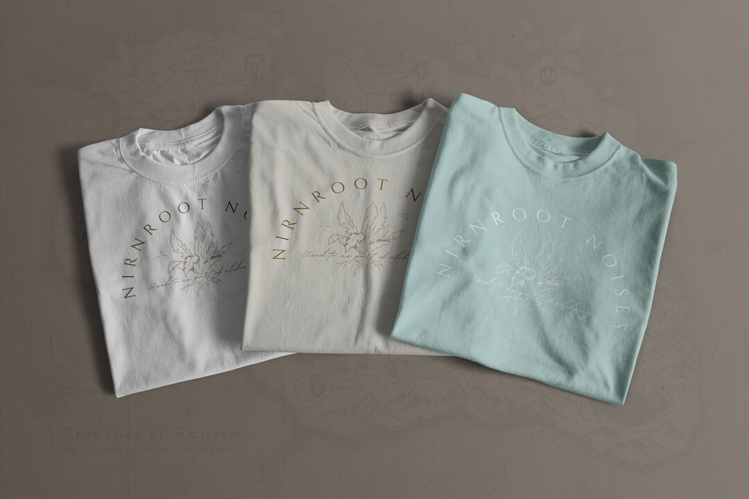 NIRNROOT Noises : Unisex T-shirt ( Inspired the Elder Scrolls Skyrim ...