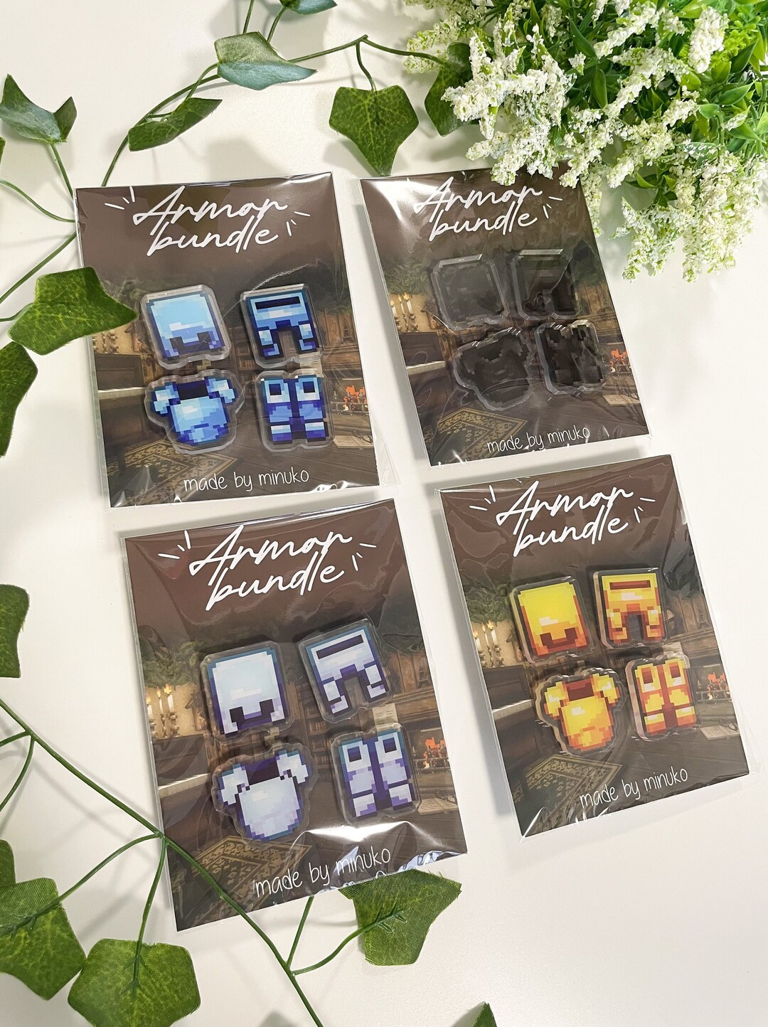 Pins Armor Bundle : Inspired Minecraft - Etsy