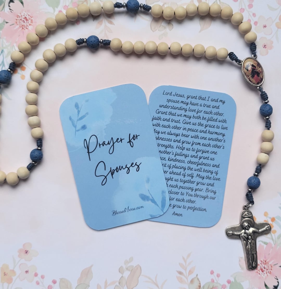 Spouse's Prayer - Prayer for Spouses - Catholic Prayer Card - Catholic ...