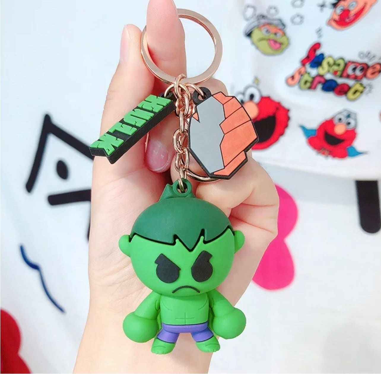 Marvel Character 3D Silicone Keychains, Lanyard, Superman Keychain ...