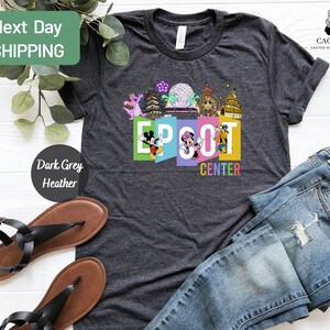 Epcot Center Shirt, Vintage Epcot Shirt, Epcot Shirt, Mickey and Friend ...