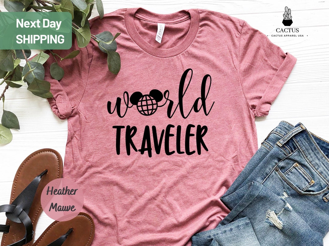 World Traveler Shirt, Vacation Shirt, Travel Shirt, the World Shirt ...