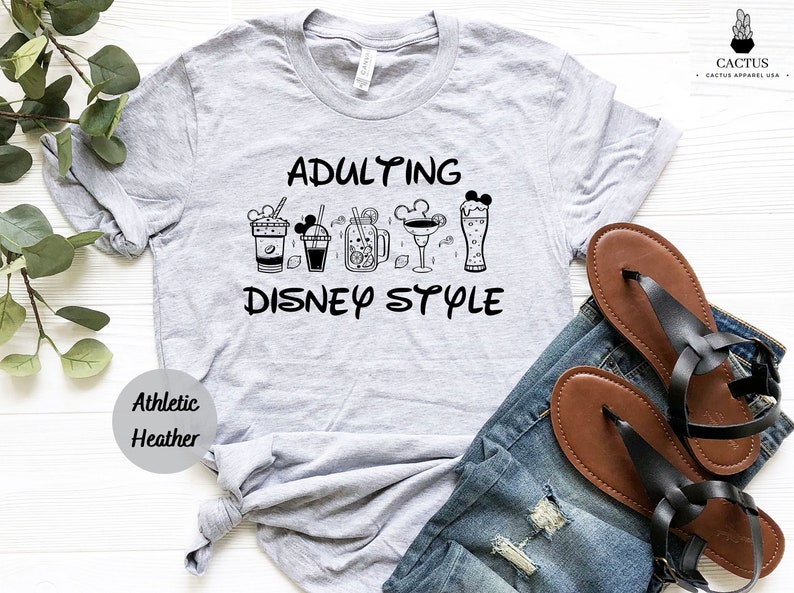 Adulting Disney Style Shirt Disney Done Adulting Tee Disney - Etsy