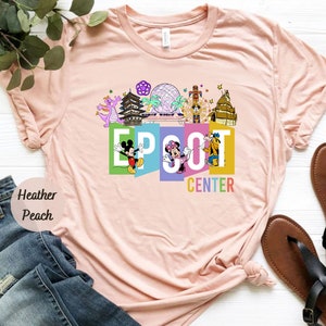 Epcot Center Shirt, Vintage Epcot Shirt, Epcot Shirt, Mickey and Friend ...