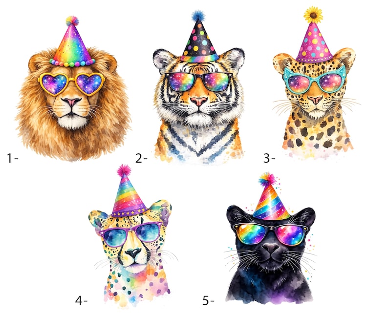 Wild Animal Themed Birthday Party Shirts, Funny Zoo Birthday Matching ...