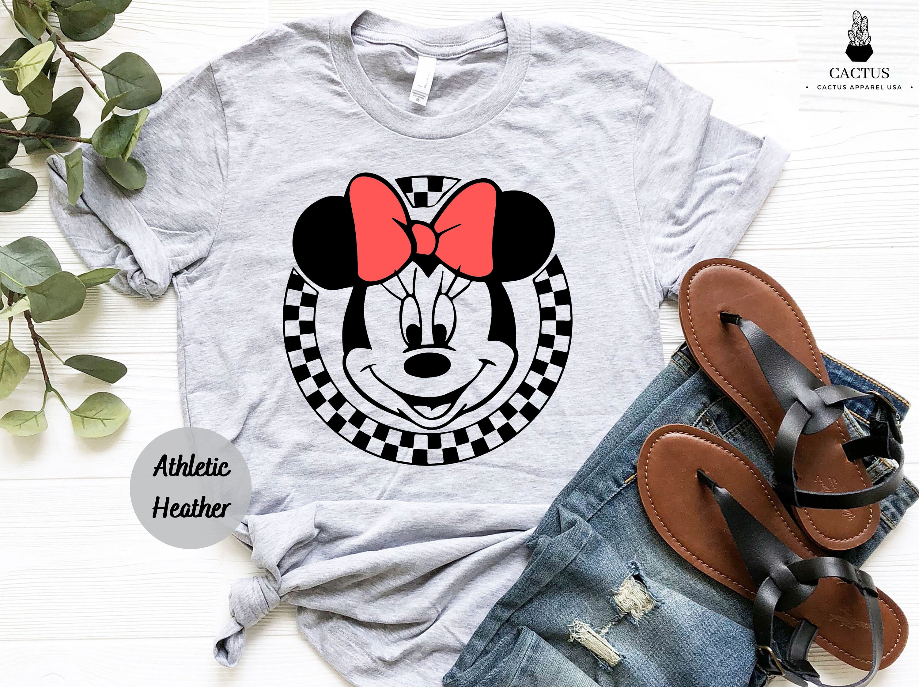 Mickey and Minnie Checkered Shirts, Retro Disney Shirts, Checkered ...