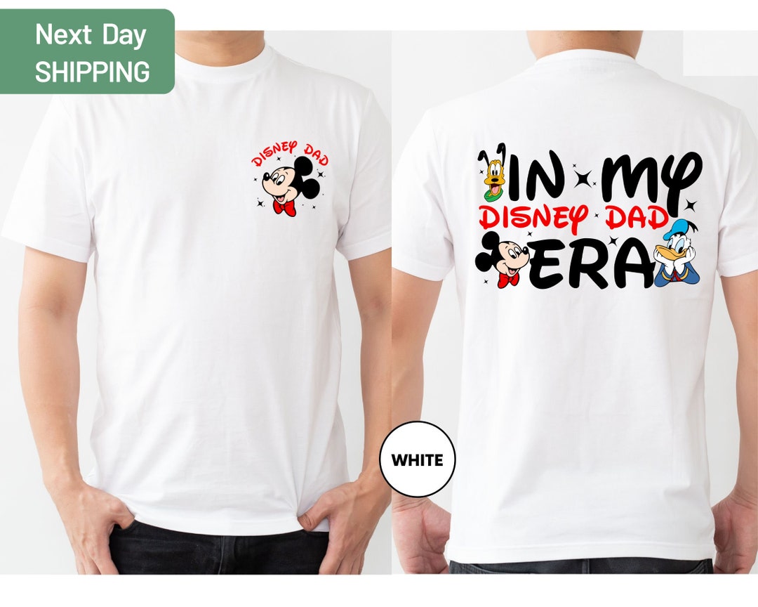 In My Disney Dad Era Shirt, Mickey Mouse Dad Shirt, Disney Dad Shirt ...