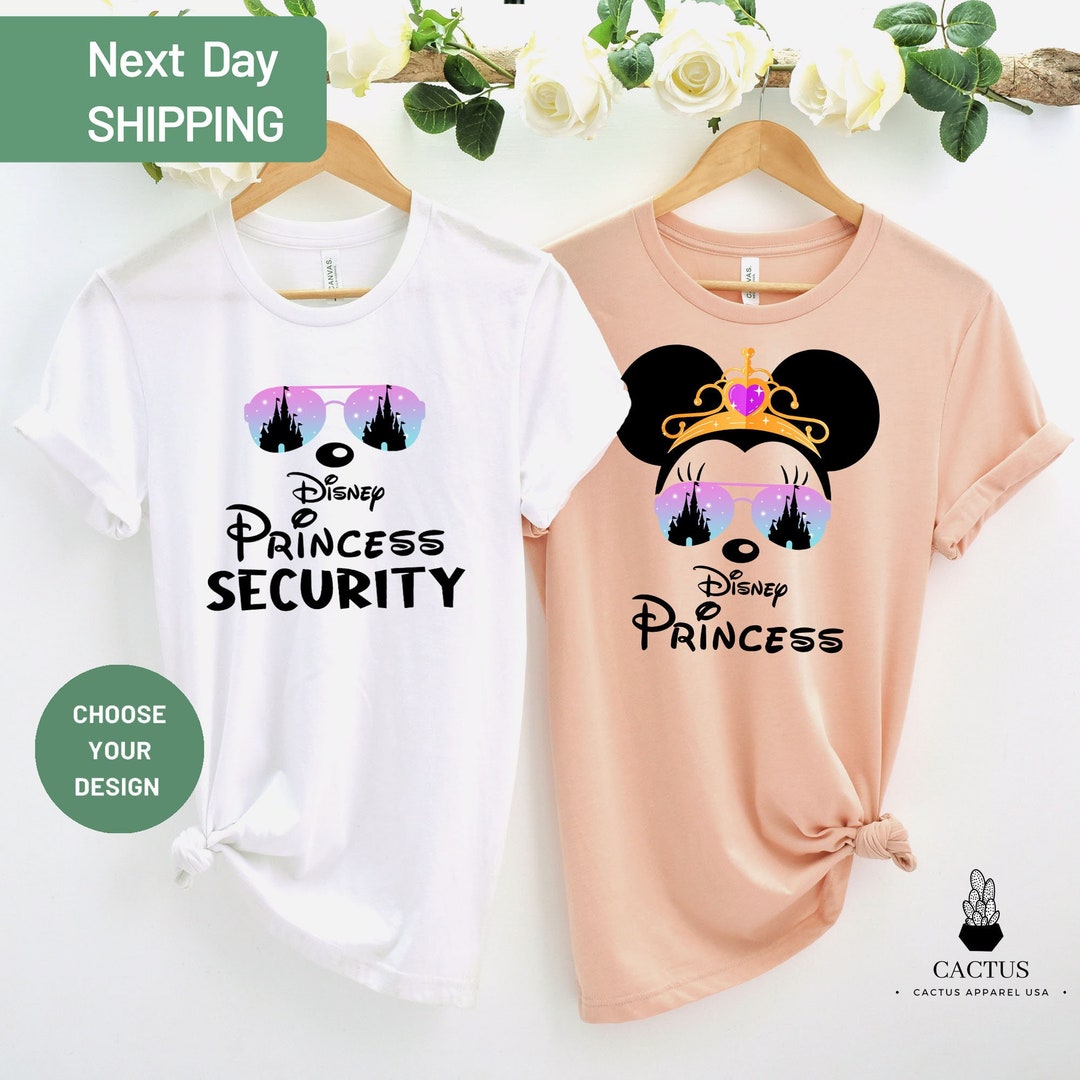 Disney Princess Security T-shirts, Disney Princess Shirt, New Dad ...