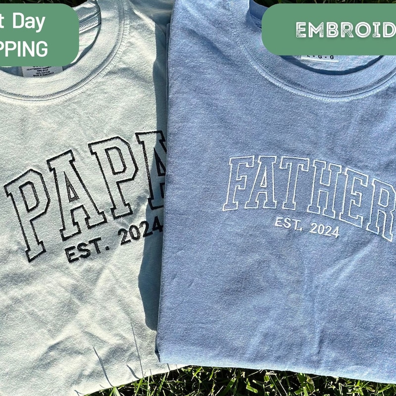 Papa Embroidery - Etsy