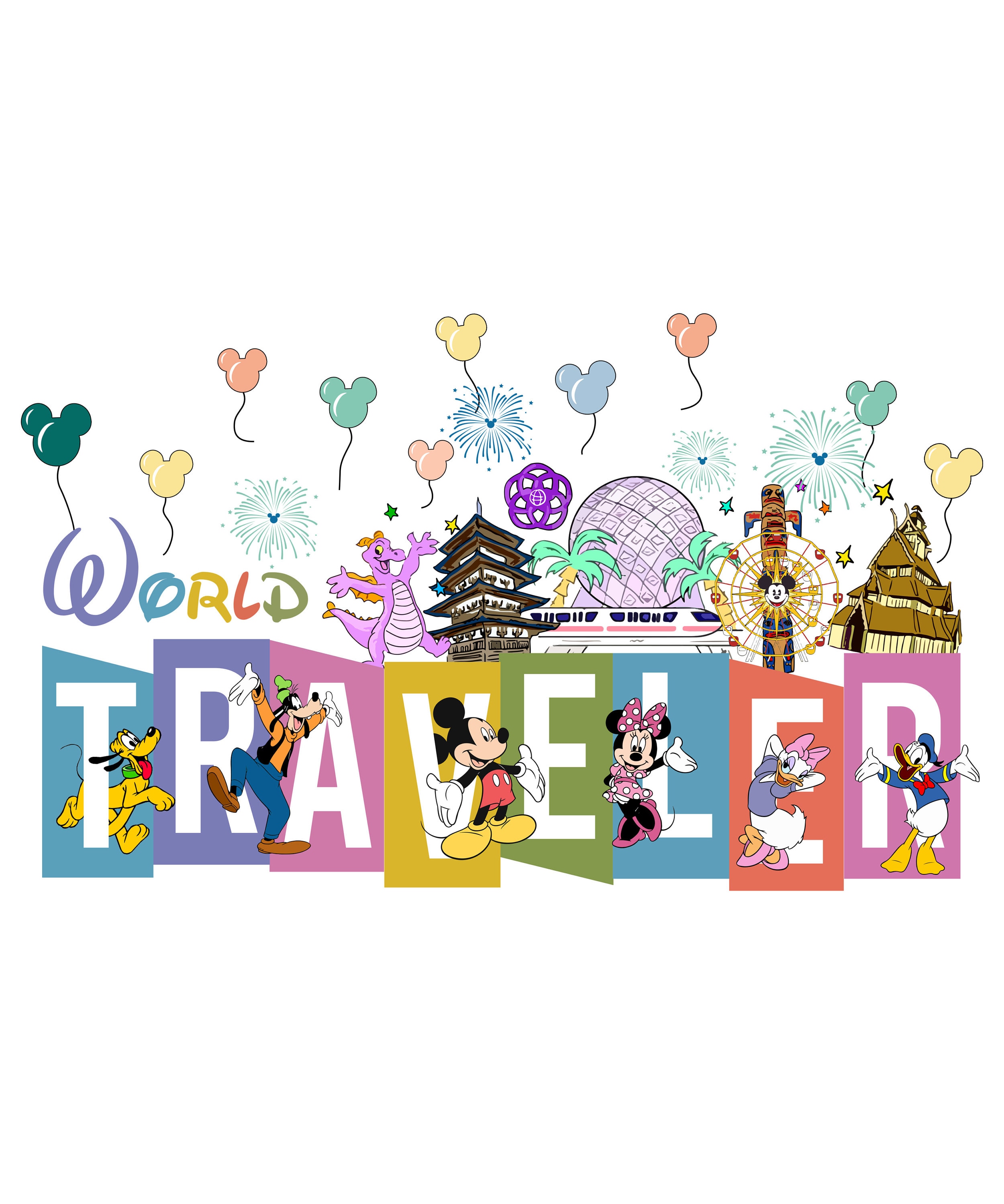 Disney Epcot Png - Etsy