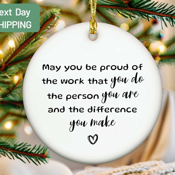 May You Be Proud of the Work You Do the Person You Are and the ...