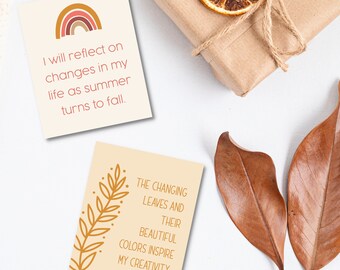Digital Printable Affirmation Cards - Etsy