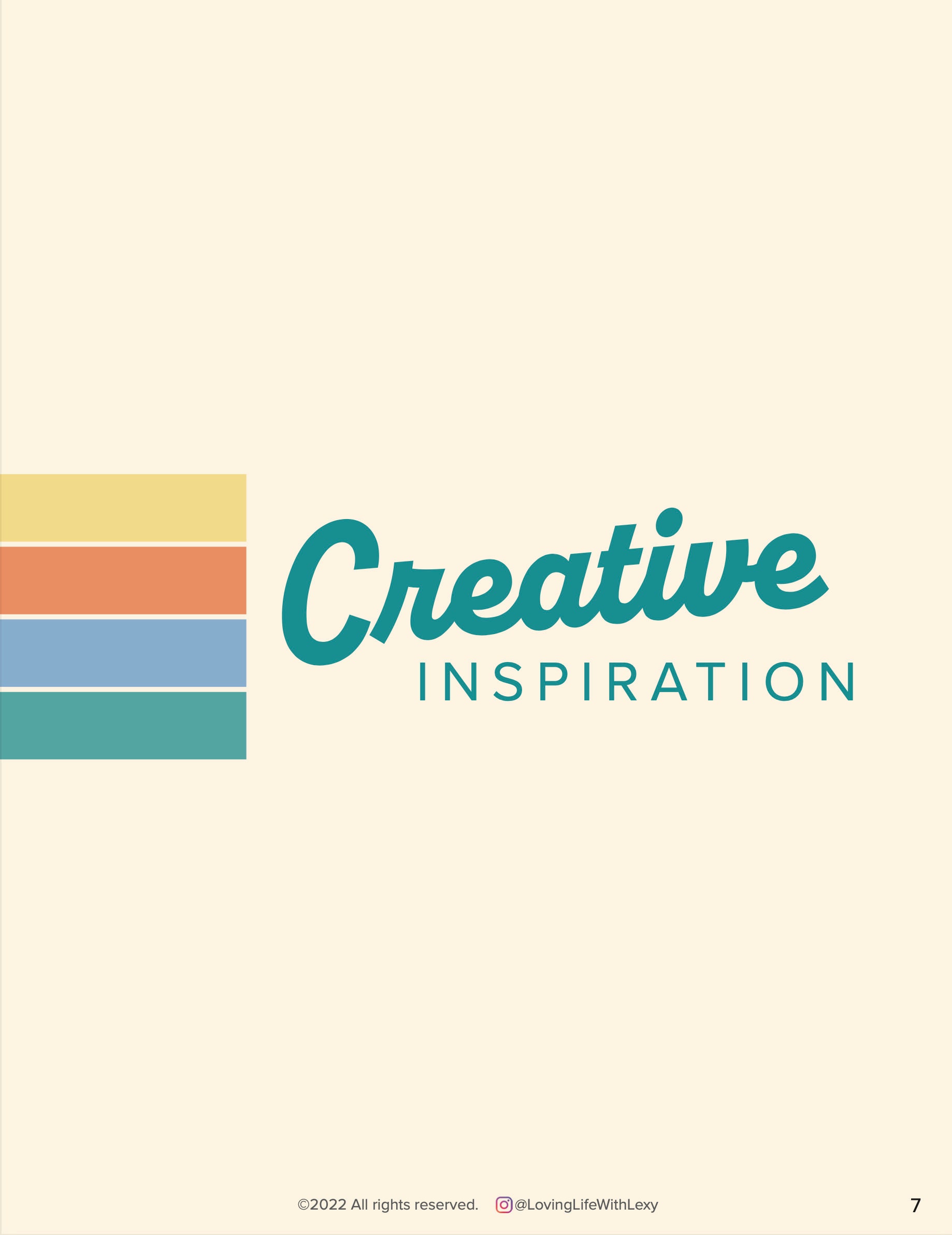 Summer of Creativity Workbook Printable Digital Ebook - Etsy