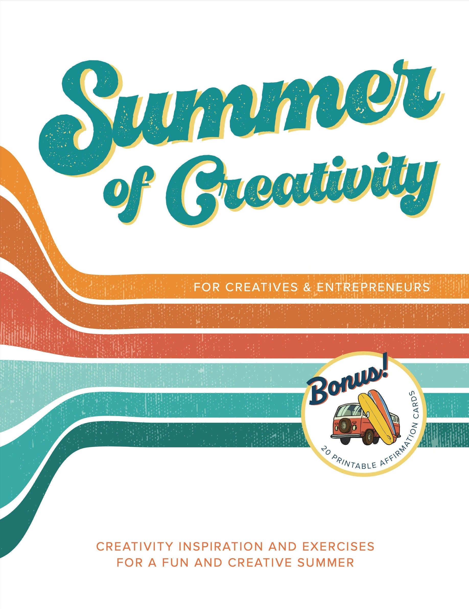 Summer of Creativity Workbook Printable Digital Ebook - Etsy