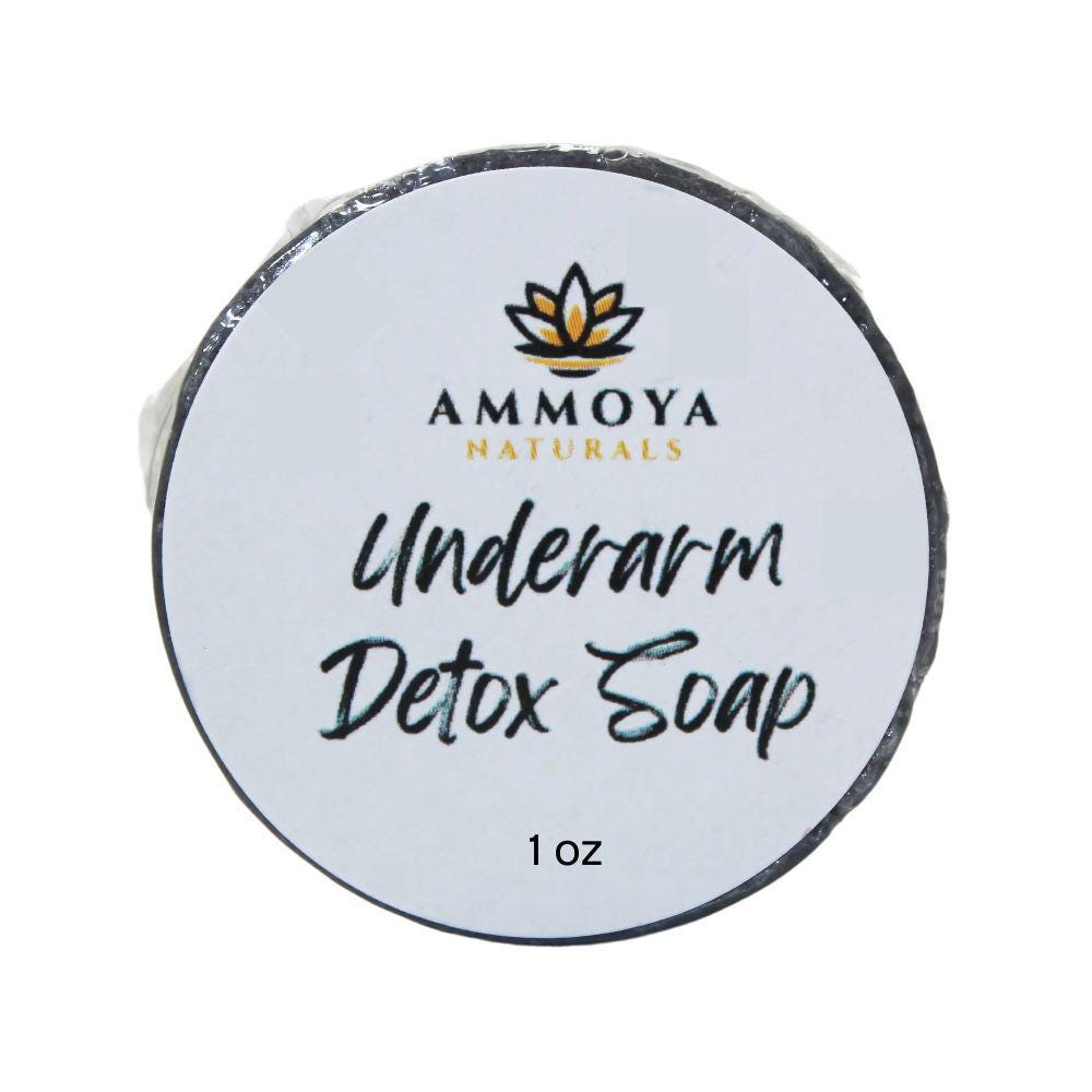 Underarm Detox 4-piece Sample Kit: Natural Deodorant, Mask, Scrub ...