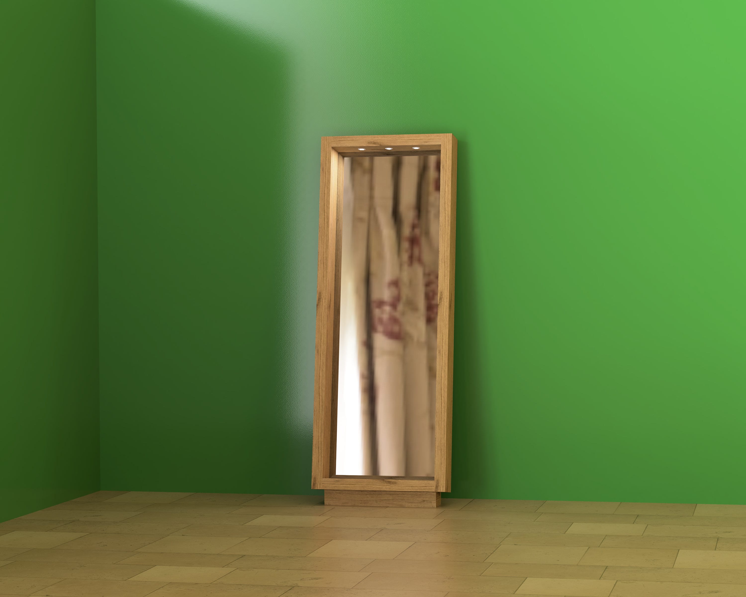 Full Length Mirror With Lights. Fusion 360. Formats Included: SVG Step ...