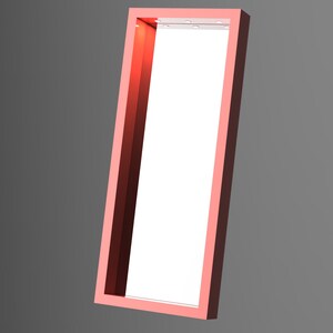 Full Length Mirror With Lights. Fusion 360. Formats Included: SVG Step ...