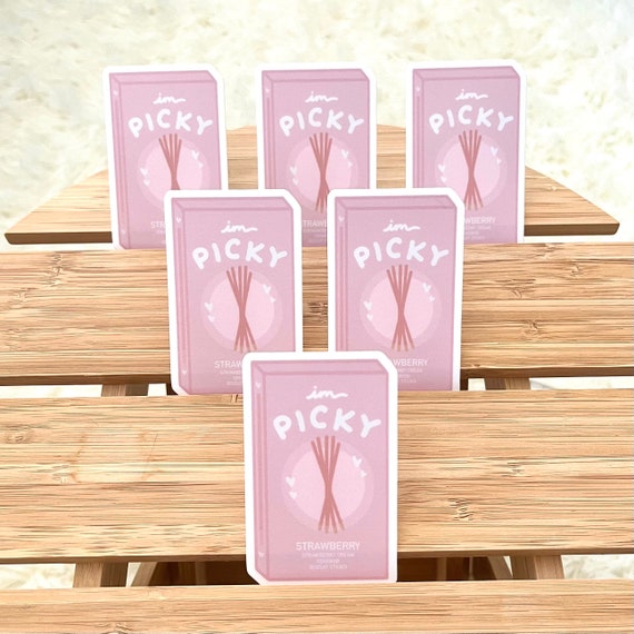 Asian Pocky Inspired im Picky Sticker - Etsy