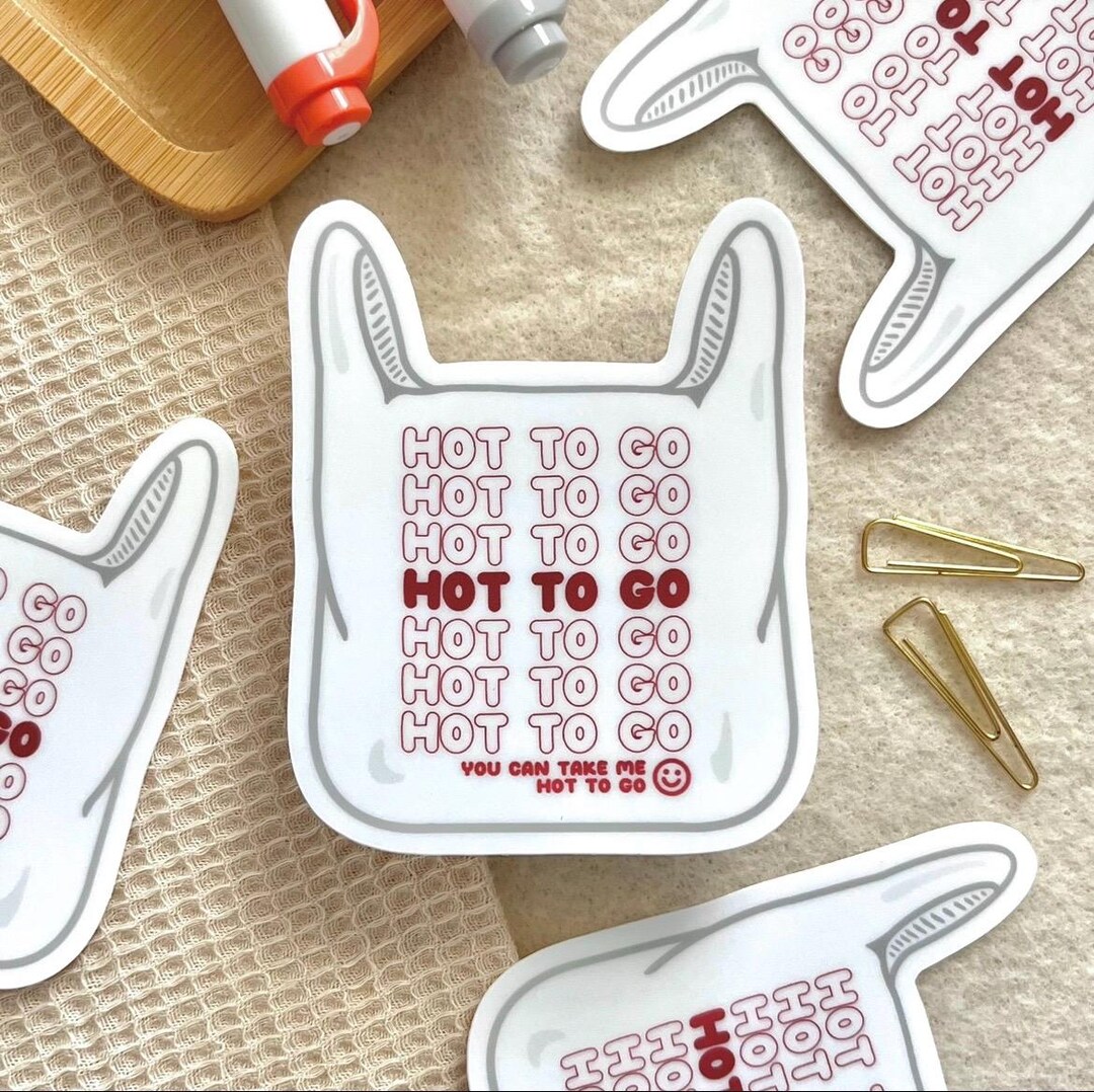 Hot to Go Inspired - Hot to Go Lyrics Vinyl Sticker, Waterproof ...