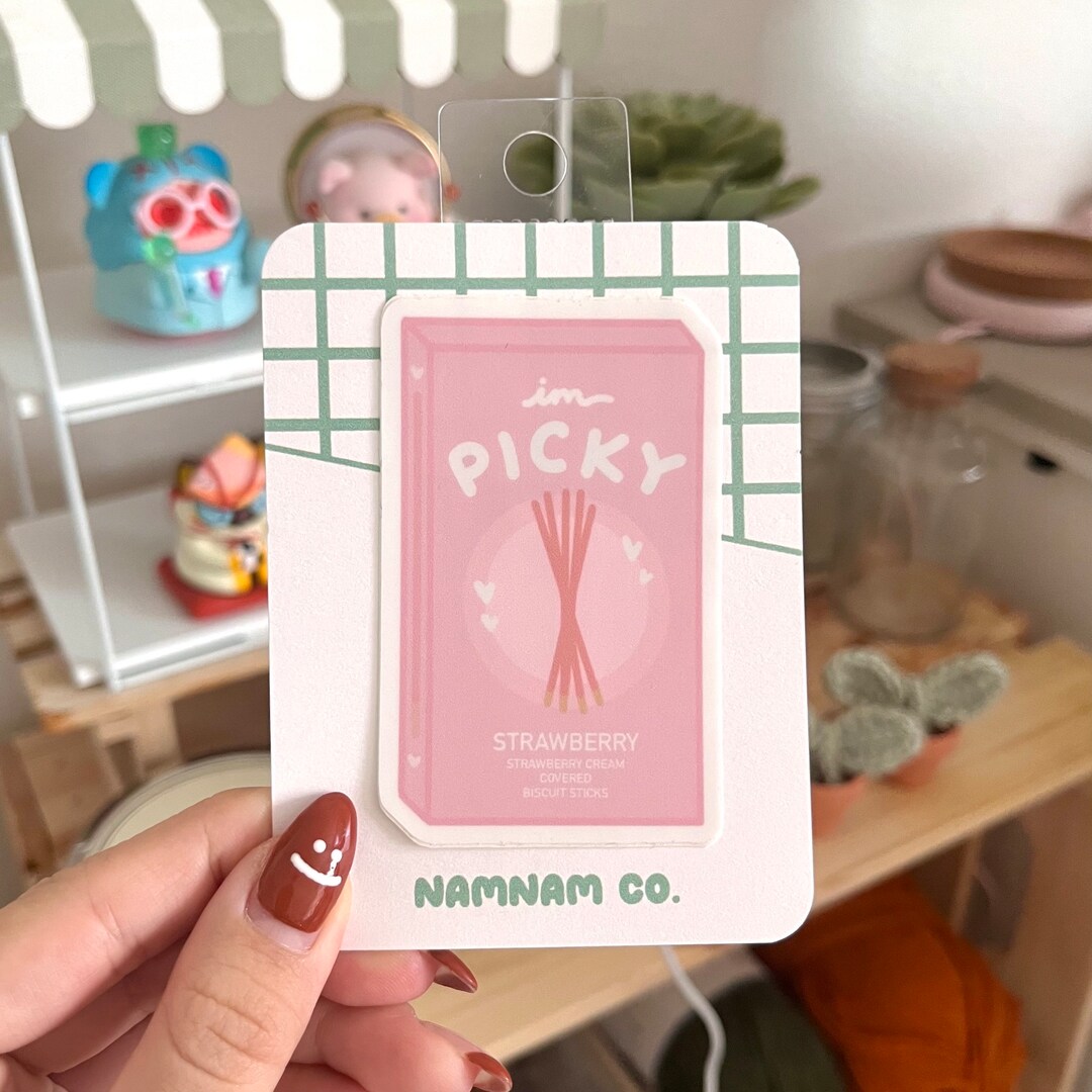 Asian Pocky Inspired im Picky Sticker Hydroflask Sticker Tablet Sticker ...