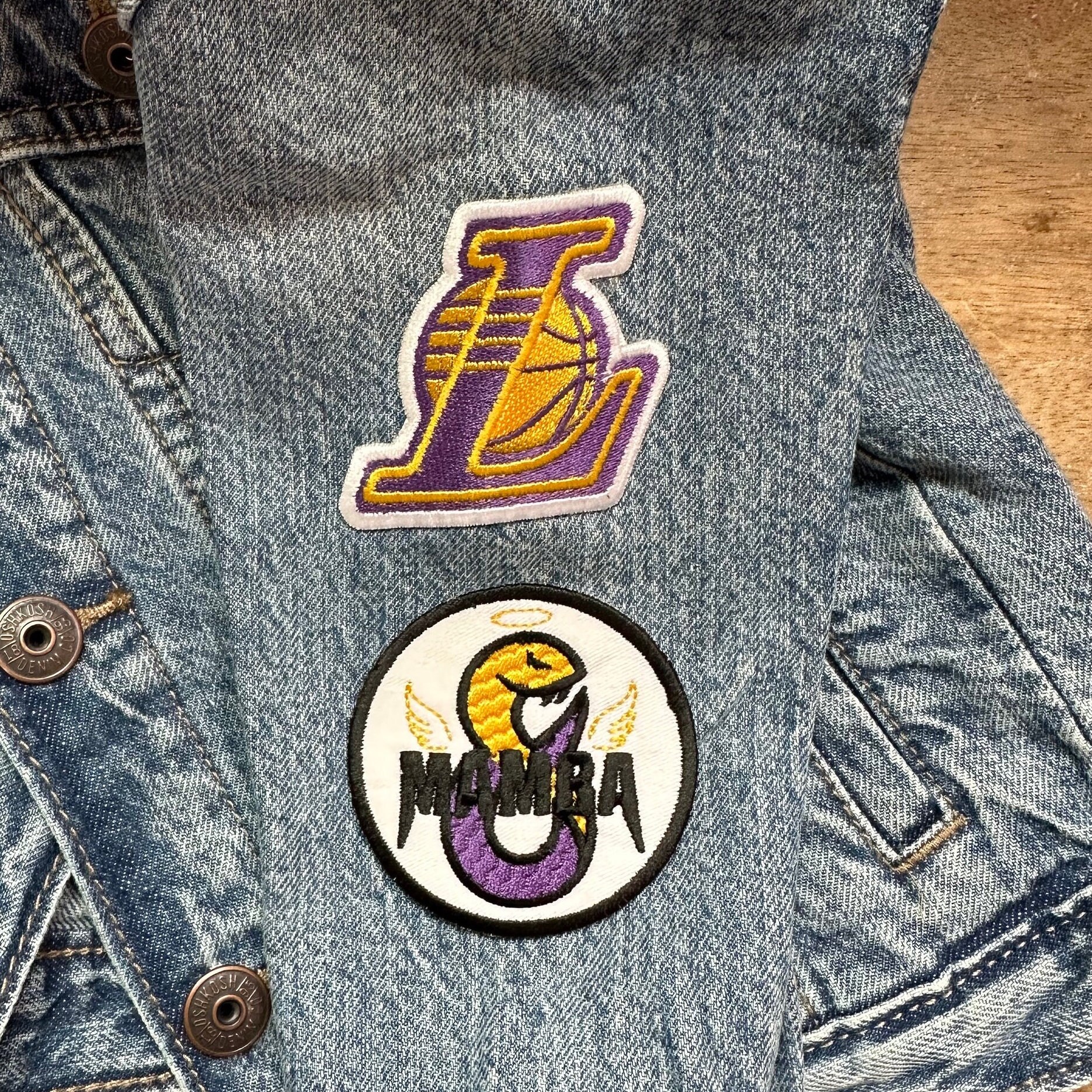 Los Angeles Basketball Team Iron on Patch: Embroidered LA Patches - Etsy
