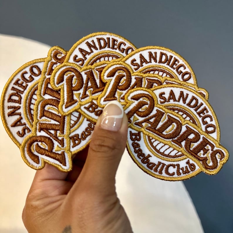 Padres San Diego Baseball Club Embroidery Iron on Patch - Etsy