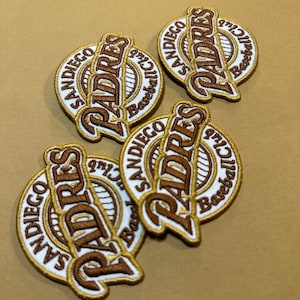 Padres San Diego Baseball Club Embroidery Iron on Patch - Etsy
